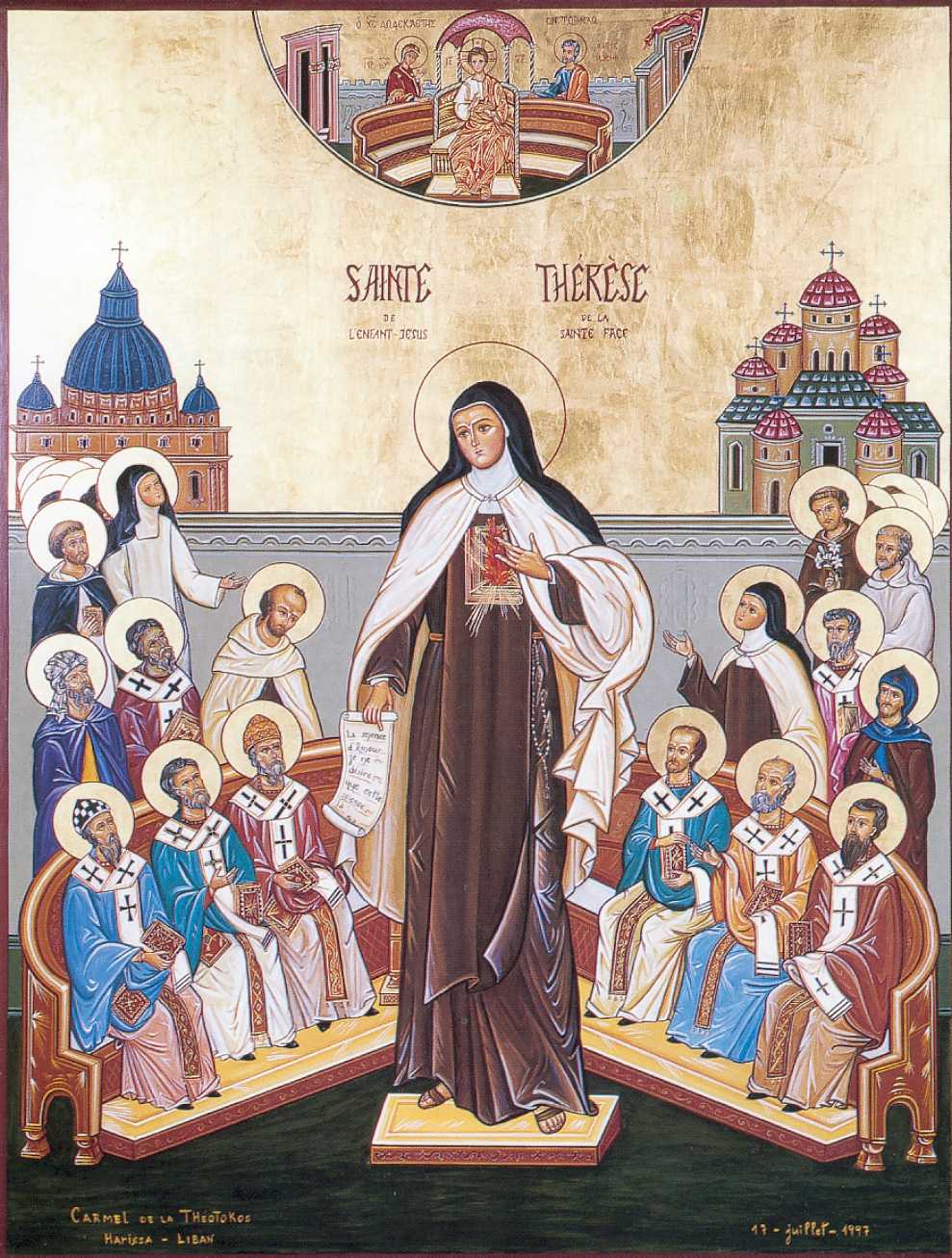 St. Therese Doctor of the Church’s Icon – School of Mary