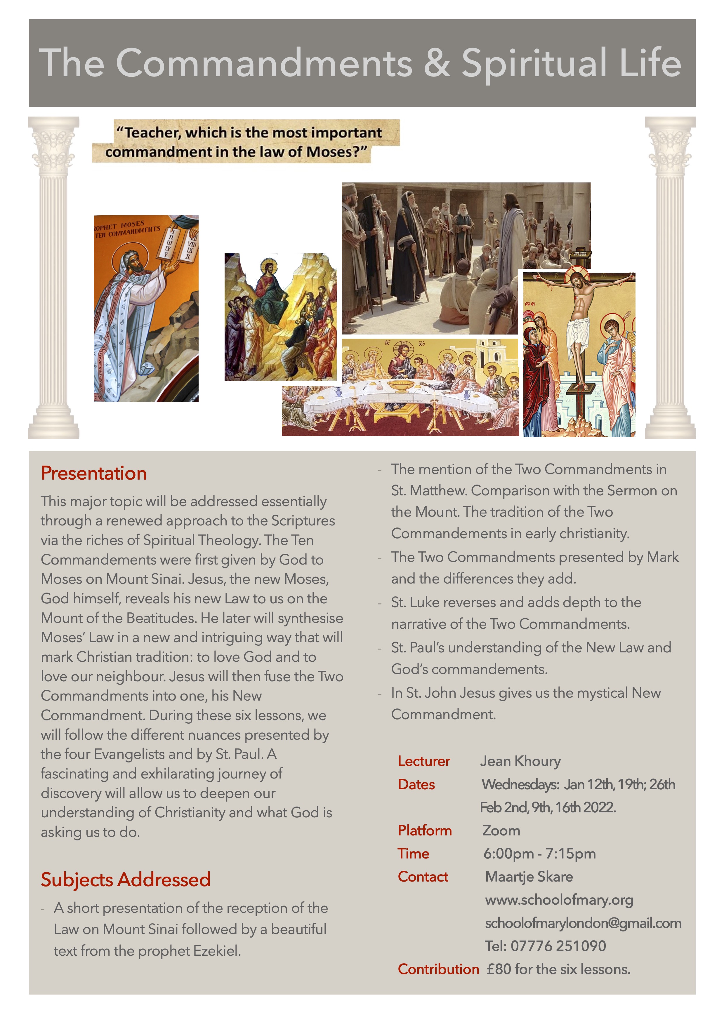 the-commandments-and-spiritual-life – School of Mary